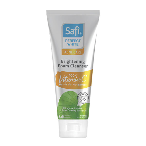 SAFI Perfect White Acne Care Brightening Foam Cleanser | Safi
